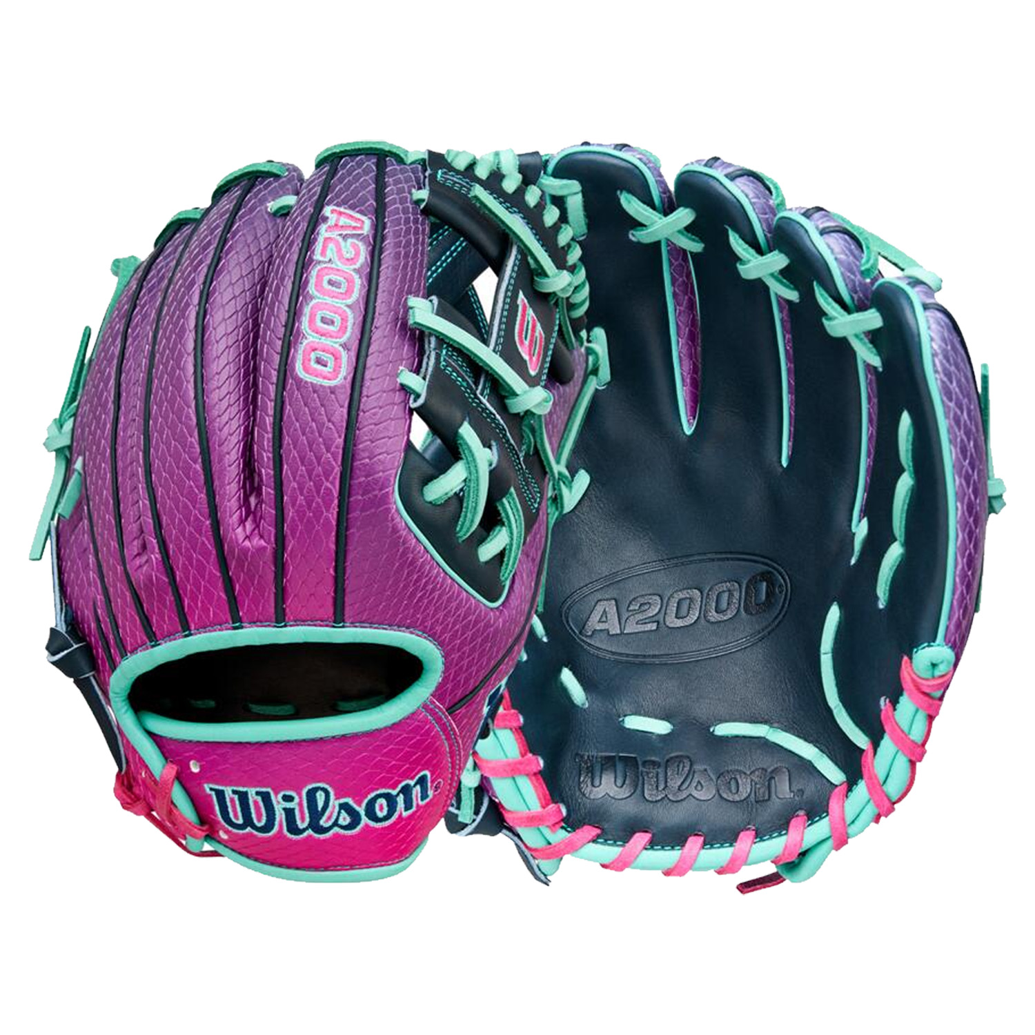 Wilson 2025 Grape Flamingo A2000 1786SS | CWS Omaha | 11.5" Infield ...